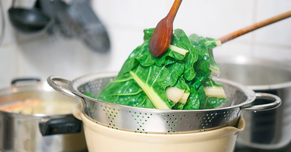 Freezing Chard for Long Term Storage | Oxbow Farm & Conservation Center